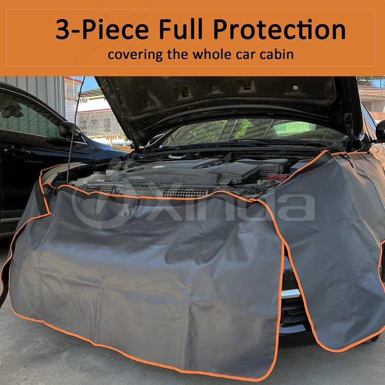 Factory 3pcs Set Car Wing Protector Mat Scratchproof Mechanics ...