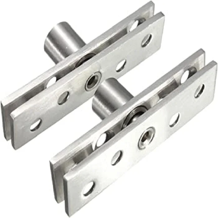 Standard Door Center Shaft Pivot Hinges for Revolving Wood Glass Alloy ...