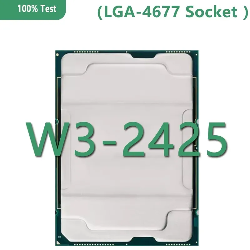 Xeon CPU W3-2425 Official Version CPU 15MB 3.0GHZ 6Core/12Thread 130W ...