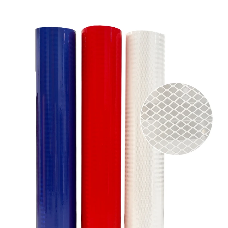 LU Customized Conspicuity Reflective Signage Material Sheeting Micro ...