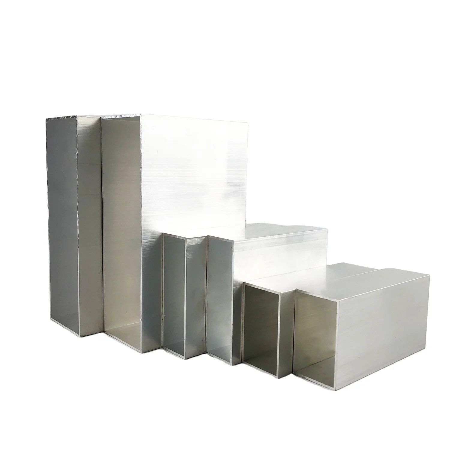 Hot Sale 6063 T5 Aluminum square Tube Rectangular Aluminum Alloy ...