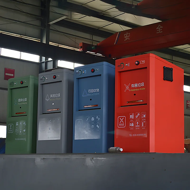 Rnkj 240l*4 Underground Separate Classification Garbage Bin Smart ...