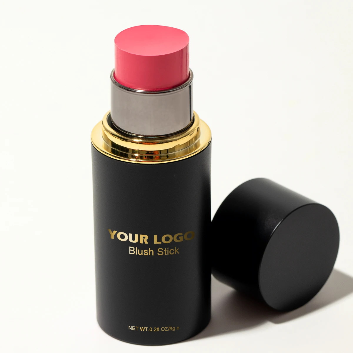 Customized Cylindrical Plastic Lipstick Packaging Tube For Lip Gloss & Odm