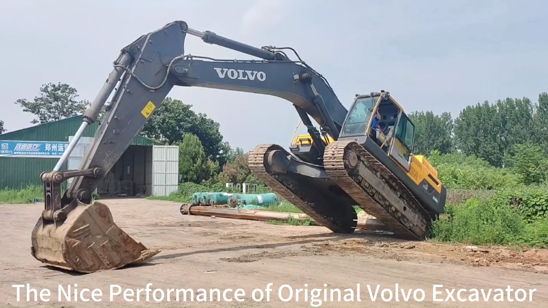 Original Volvo 480d Heavy Deauty Excavator Used Heavy Equipment ...