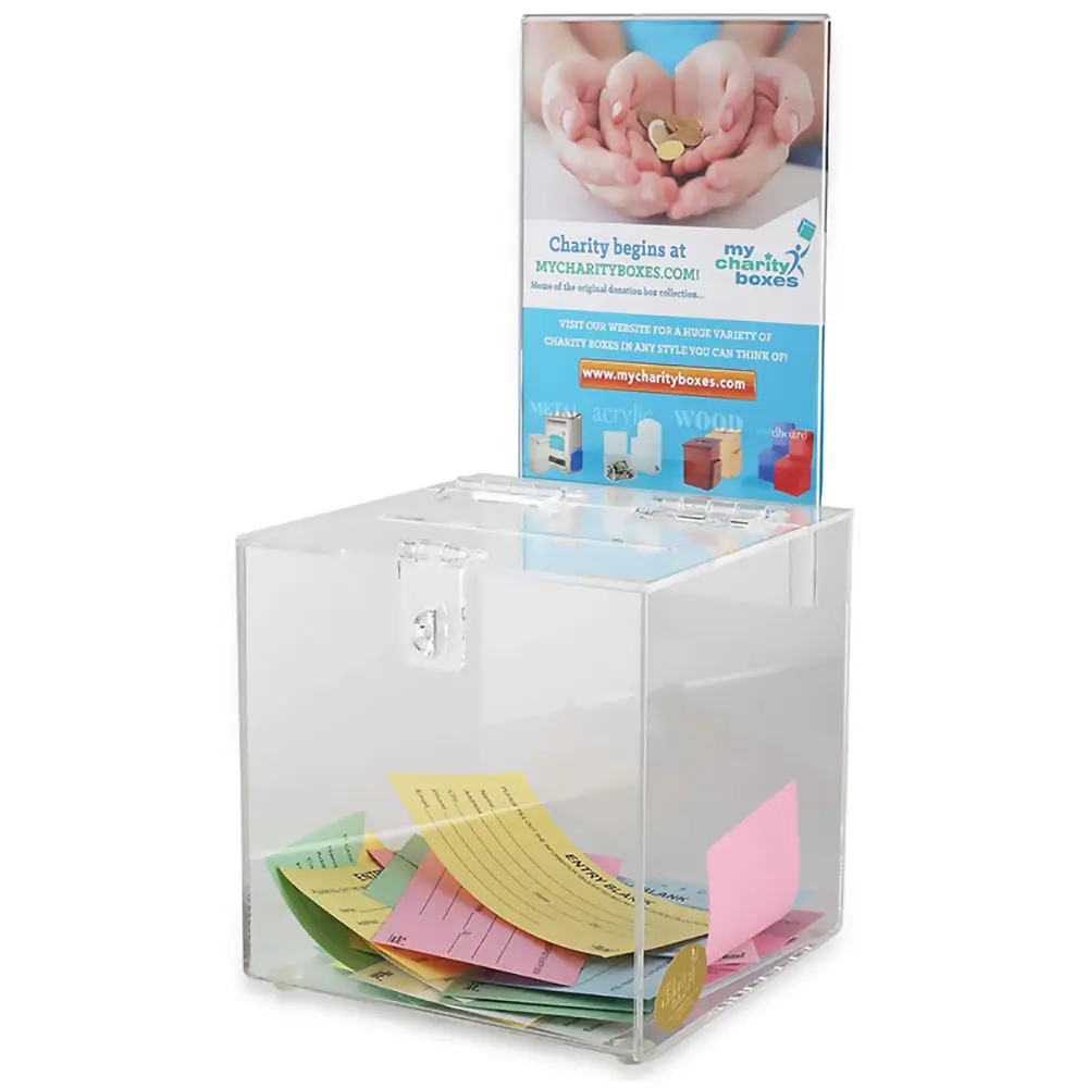 Custom Plexiglass Storage Boxes Acrylic Dryer Sheet Dispenser Clear ...