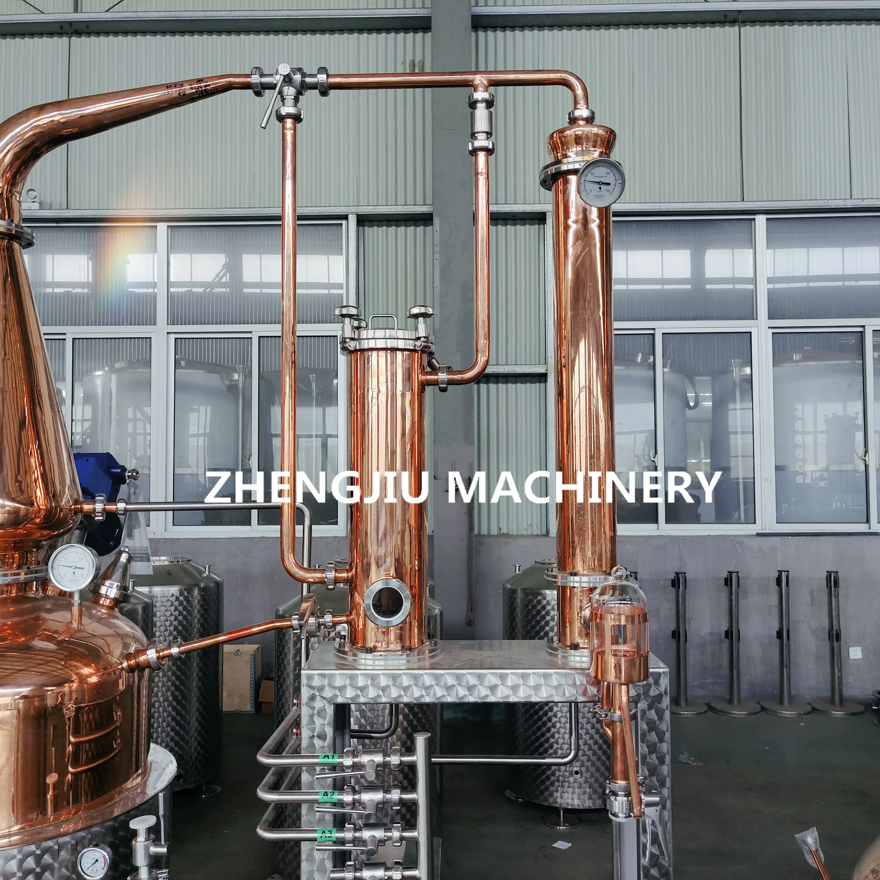 ZJ Whisky Still Column Still Vodka Making Machine| Alibaba.com
