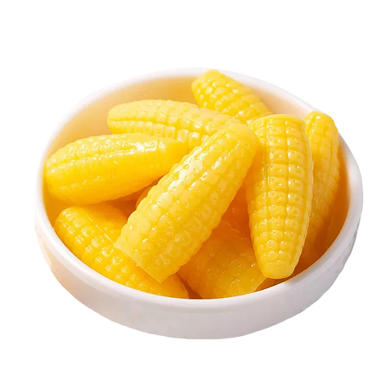 Corn Candy Fruit Flavored Gummy Halal Candy Gumdrop Children Like High ...