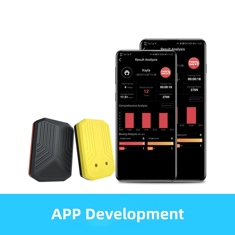 Highly Sensitive Wearable Boxing Speed Smart Sensor Tracker