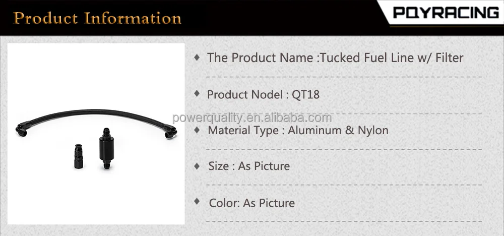 本田思域96-00 EK PQY-QT18的黑色褶皱燃油管路配件套件直列过滤器| Alibaba.com