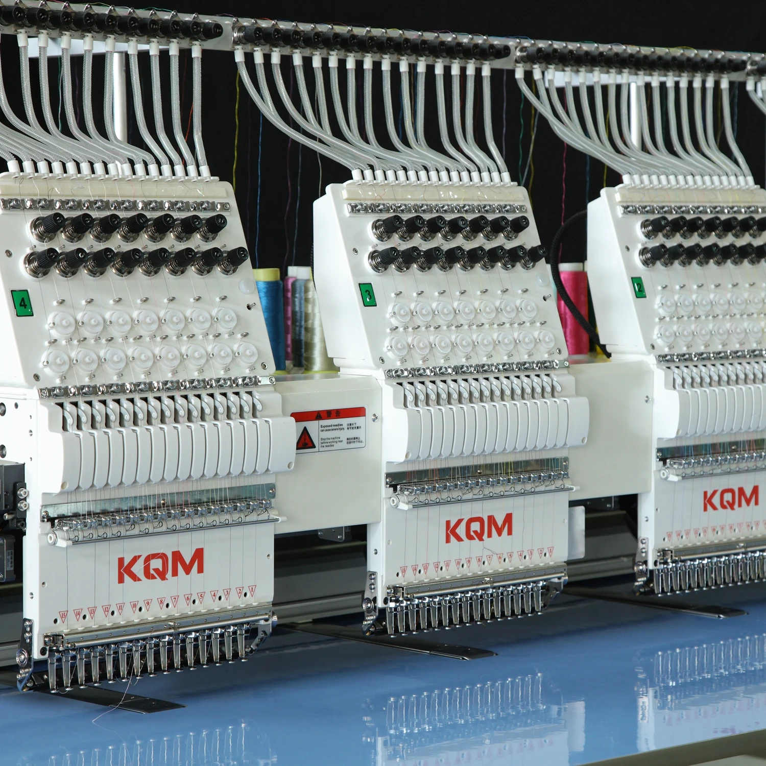 Computer Multi Needles Embroidery Machine Four Heads Embroidery Machine ...