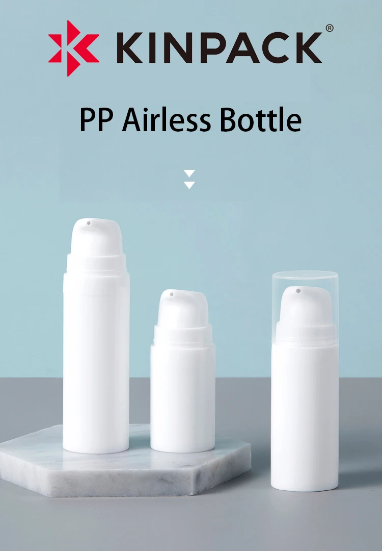 Kinpack Eco Friendly White Empty Pp Plastic Cosmetic Packaging ...