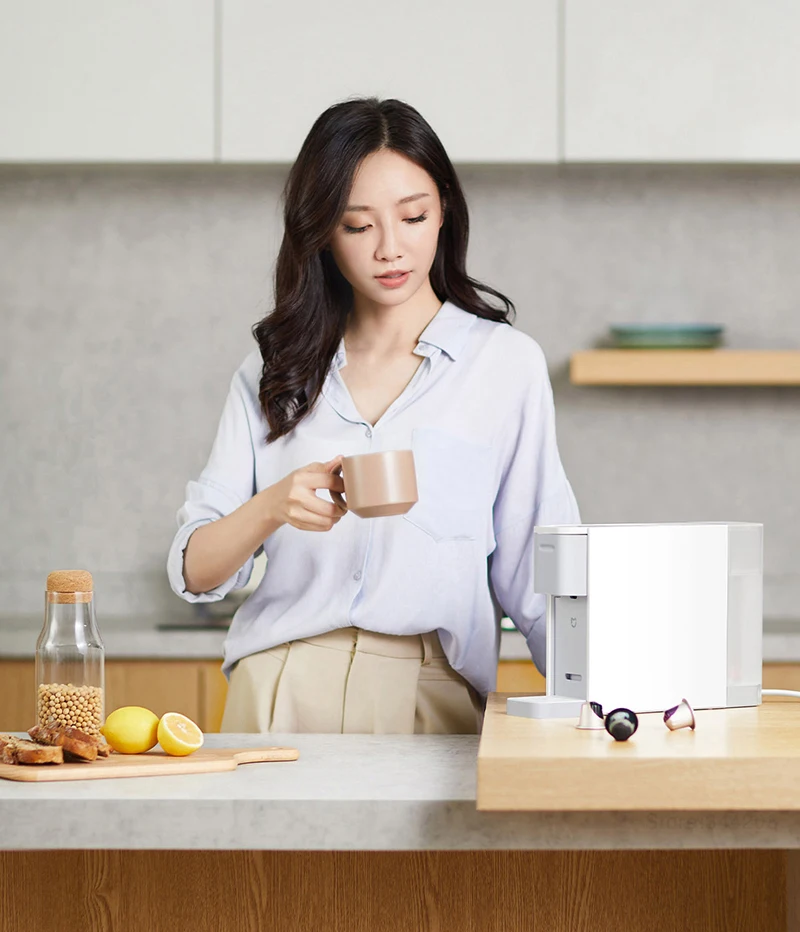 Xiaomi Mijia Capsule Coffee Makers S1301 Coffee Machine Espresso Cafe ...