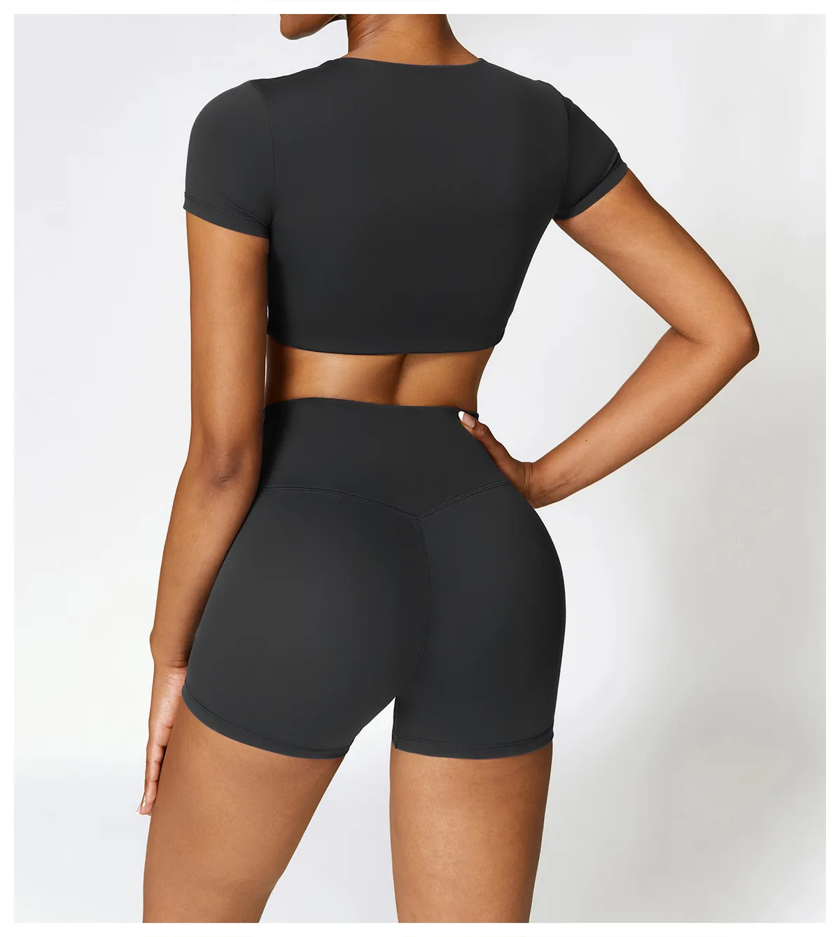 Shop Our Custom Logo Solid Color Yoga Sportswear Set