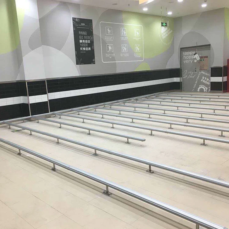 Stainless Steel Guardrails for Supermarkets - Suva Sy-01
