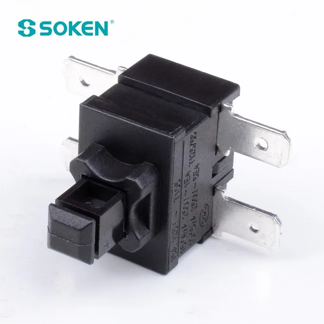 SOKEN Rectangular PCB Push Button Switch 250V 16A PS23-16-2C