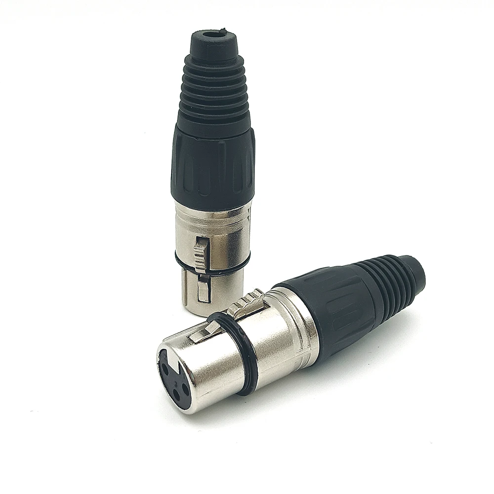 3Pin Microphone Connectors XLR Wire Connector Male to Female for ...