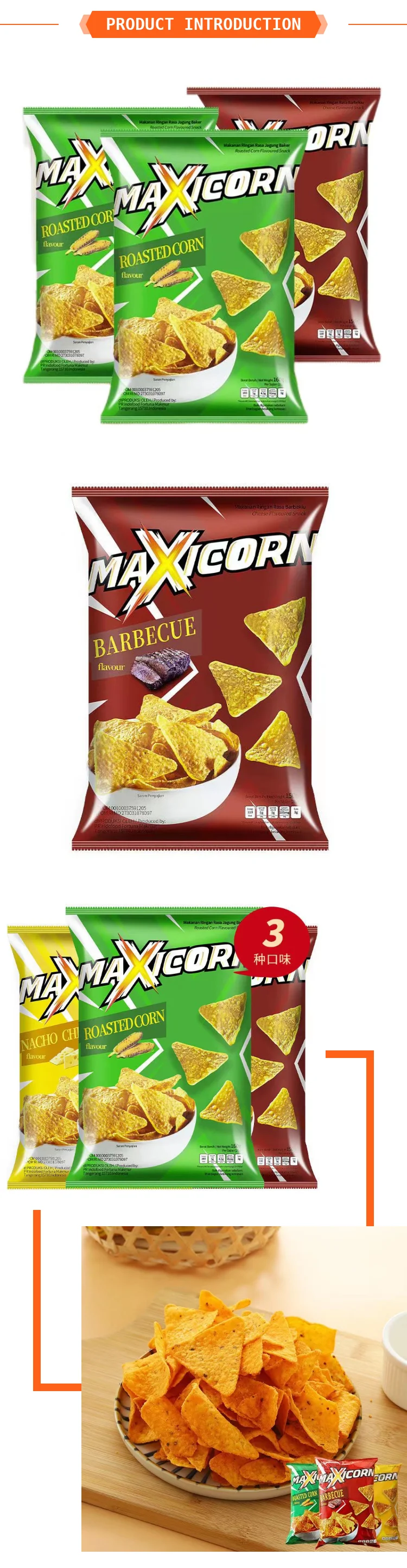 Indonesian Corn Flakes Potato Chips Exotic Snacks - Buy Doritos Corn ...