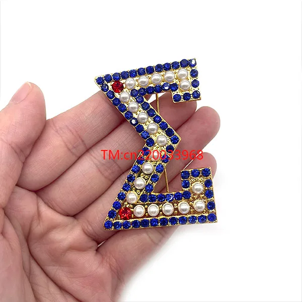 Sigma Gamma Rho Inspired Brooch Pins - Customizable Jewelry