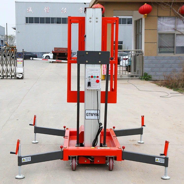 150kg Goods Lift Table Mobile Hydraulic Lift Fork Electric Work ...