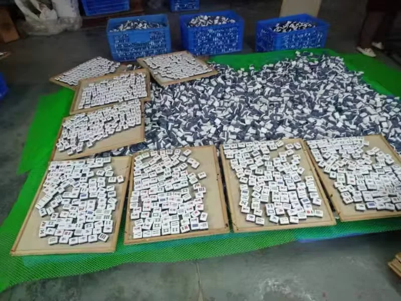 Bespoke Home Entertainment Game Acrylic Table Mahjongg Tiles Hand ...