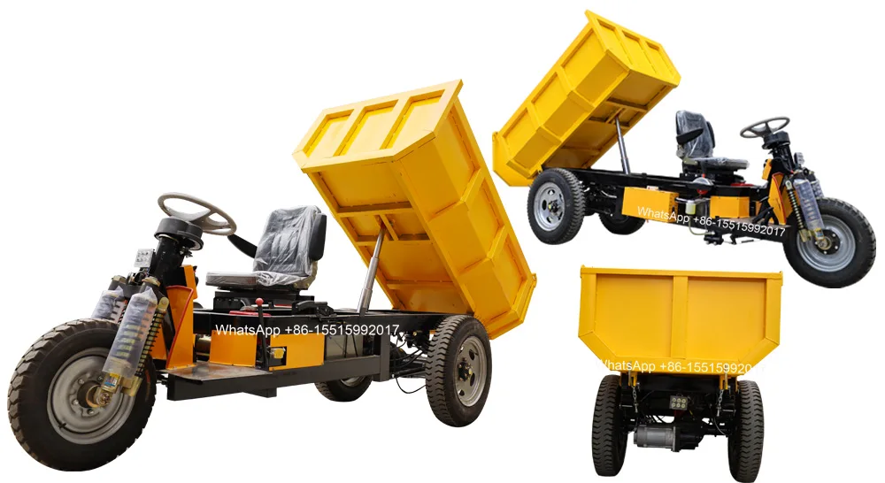 Lk270 Heavy Loading Electric Mini Dumper Truck Loader 3000kg Without ...