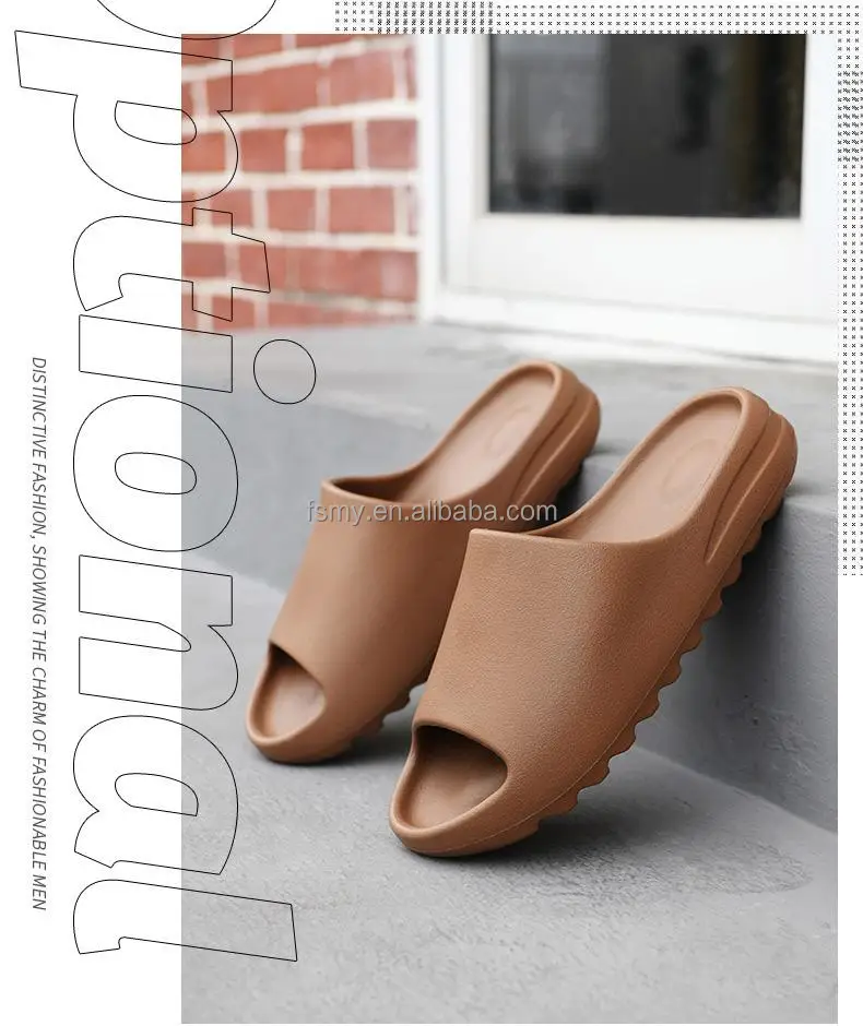 Fashion Style Summer Coconut Slippers Breathable Lightweight Anti-Slip ...
