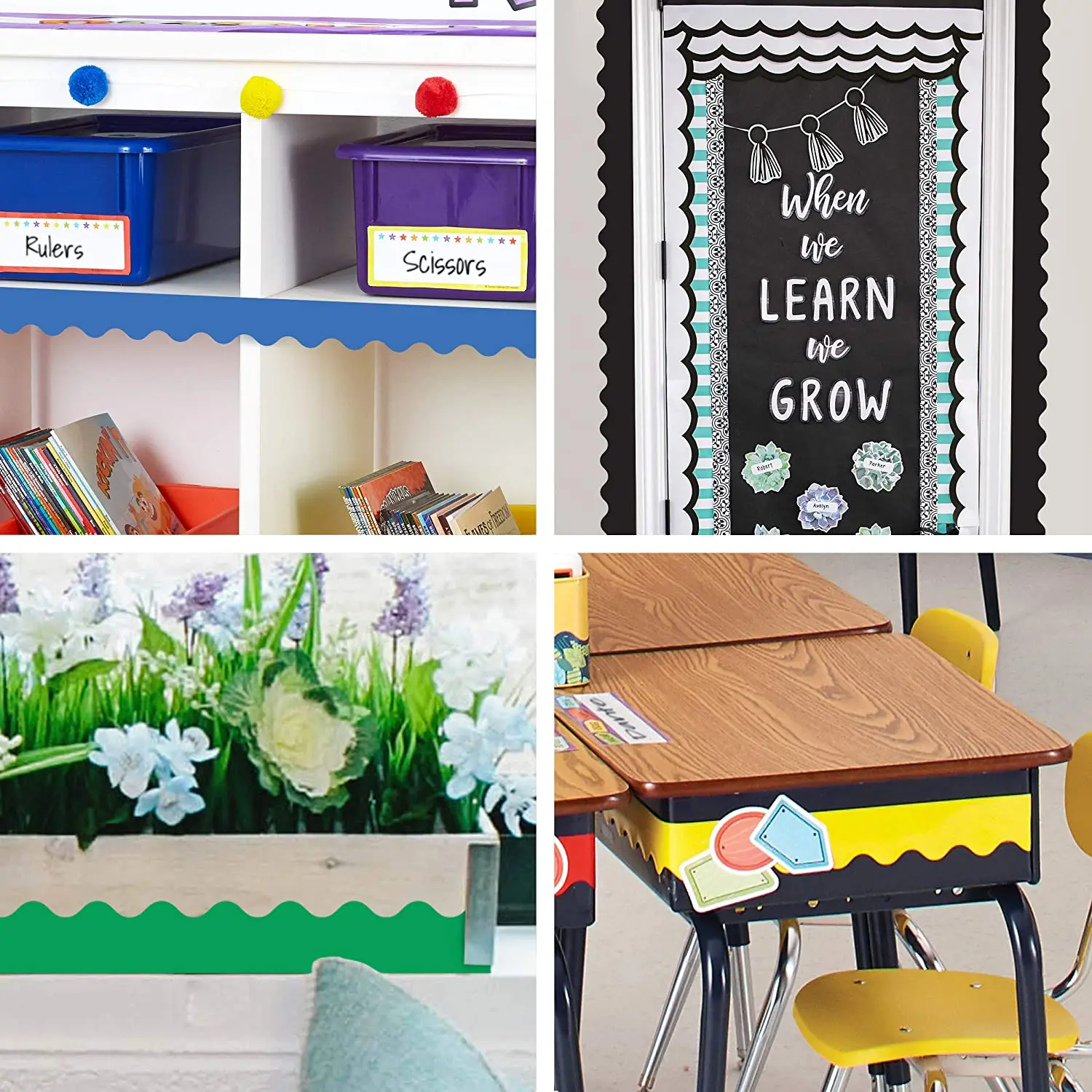 Colorful Bulletin Board Borders Classroom Borders For Bulletin Board ...