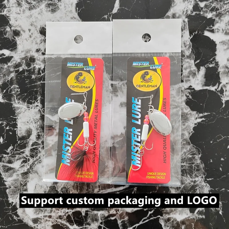 Mister Lure 4g 6g 10g 13g 16g 24g Salmon Type Spinner Lures Sequins Fishing Lure Spoon Spinner ...