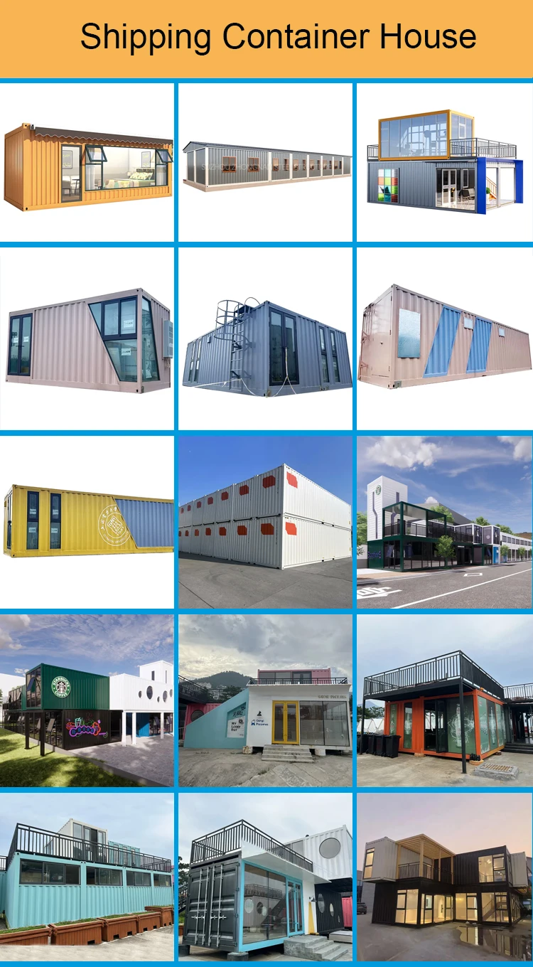 Custom Export Design Modern Large Flat Pack Prefab Homes