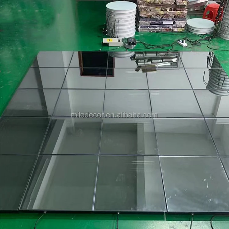 Factory 3d Infinity Mirror Effect Led Abyss Floor Rgb Light Dance Floor ...