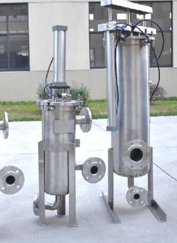 Filtration Accuracy 1500 Microns - Automatic Cylinder Scraper Filter ...