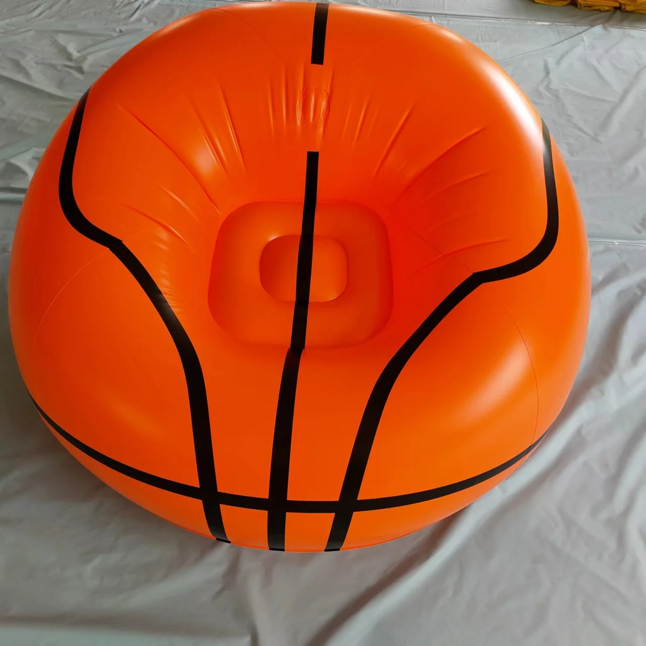 Promotional Giant Plastic Inflatable Soccer Ball Foot Stool Folding ...