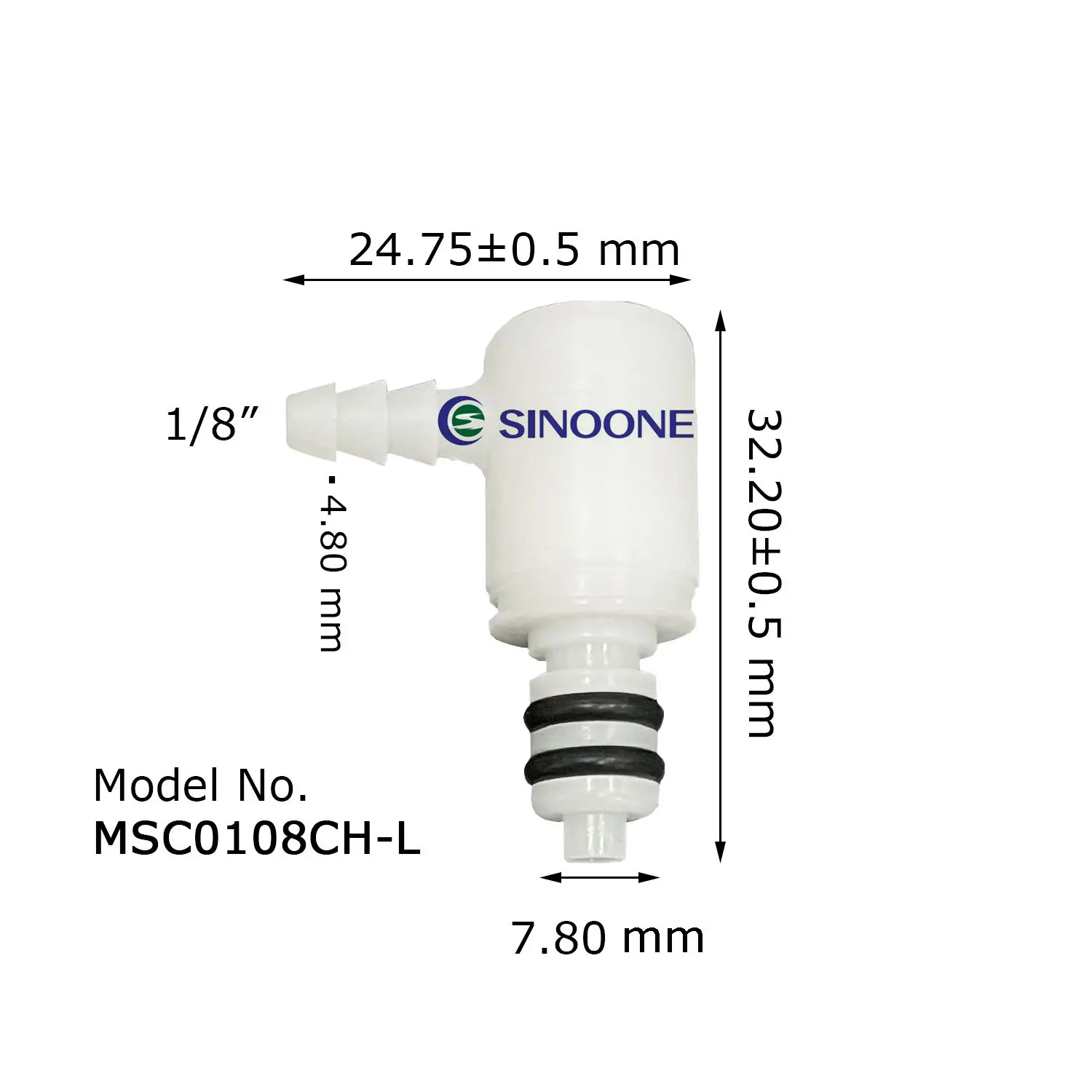 SINOONE Quick Connector Coupling 1/8in 3/16in 1/4in Home Medical ...