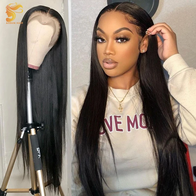 150% 180% Density Hd Full Lace Human Hair Wig,Glueless Full Hd Lace Wig ...