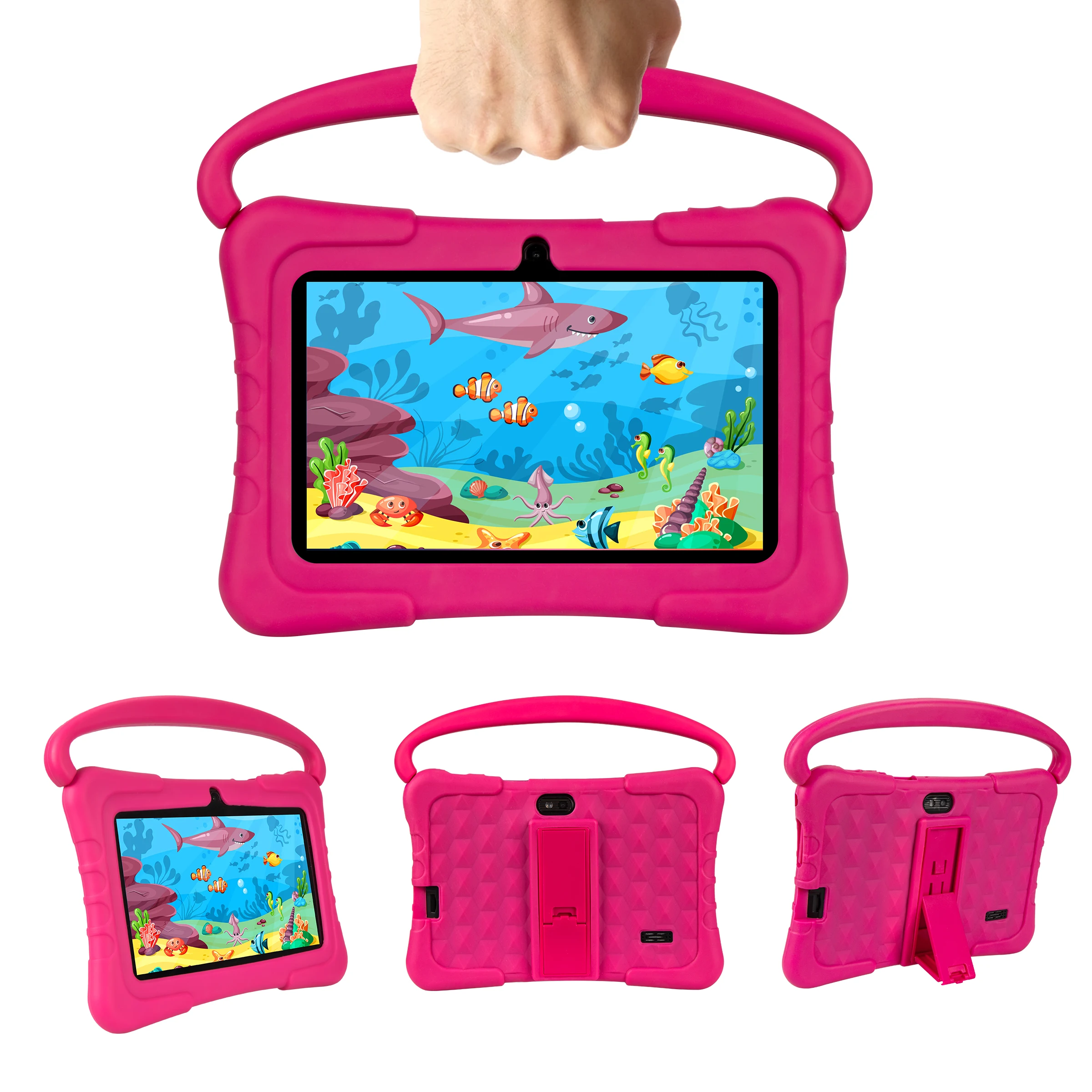 Best price 7 inch kids educational Android tablet with WiFi quad-core 1 ...