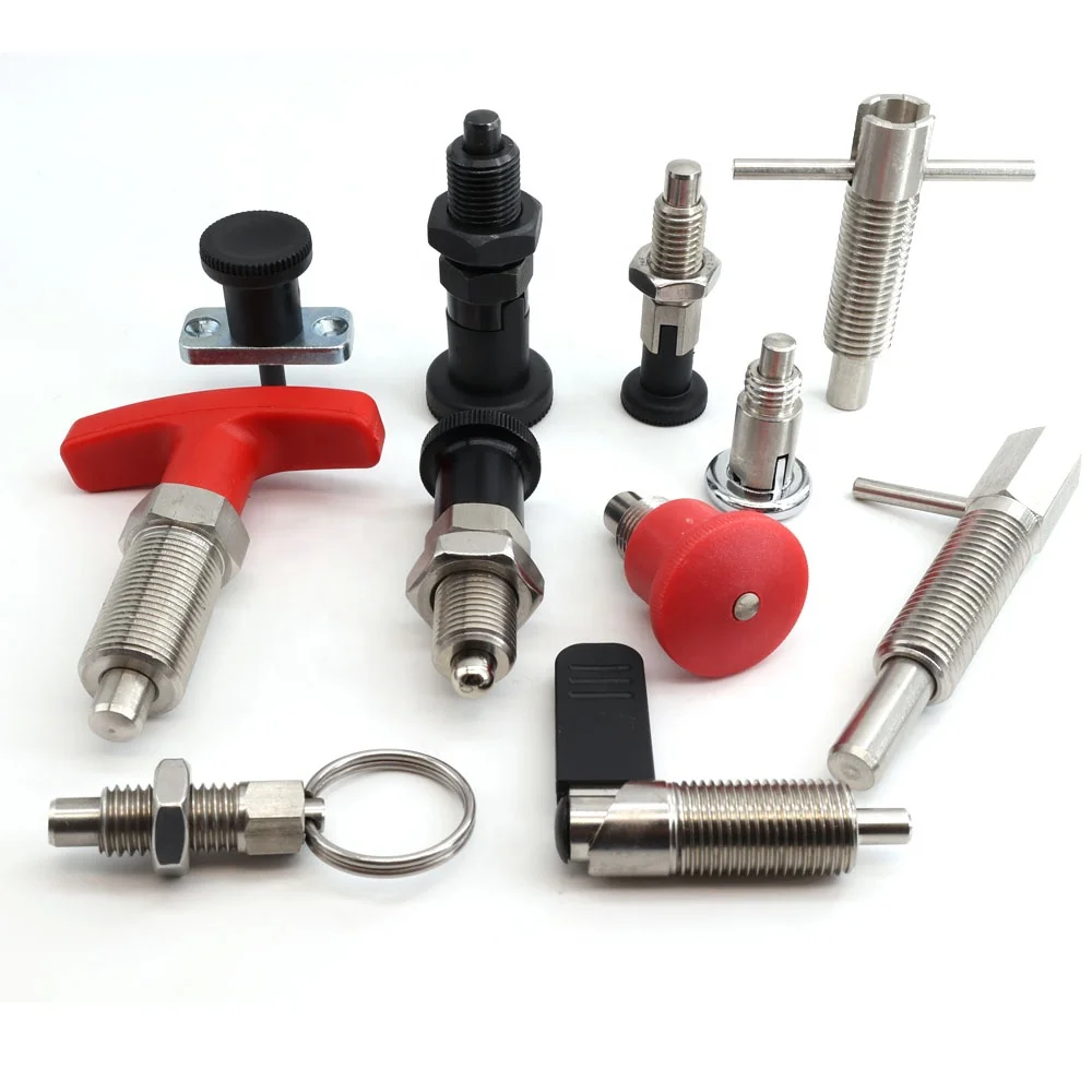 Mini Plunger Gn618 6mm Pin Diameter Rest Type Stroke 14mm Konb Indexing ...