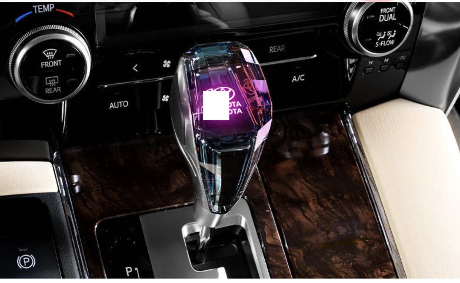 MRD Led Refit Gear Lever Shifting Knob Fit for Toyota Highlander Camry ...