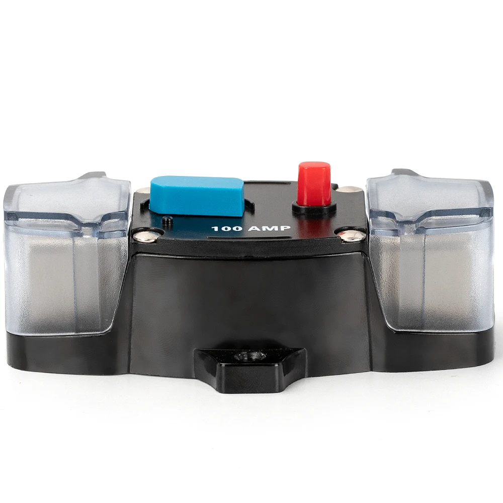 12-48 Volt DC Circuit Breaker Manual Reset 0-8 Gauge Trolling Motor ...