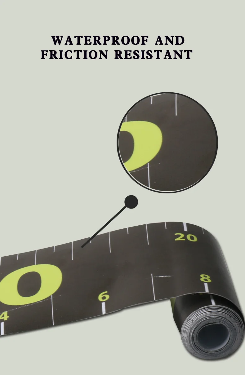 OEM Various Sizes and Colors Fish Ruler Waterproof PVC Portable Fish ...