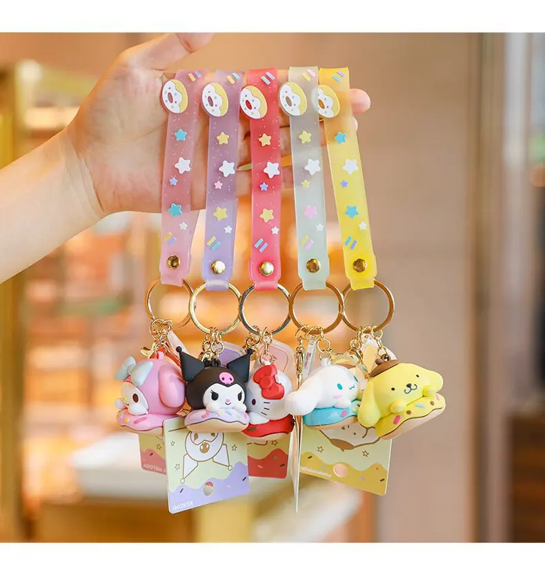 Botu Custom Gifts The Powerpuff Girls Keychain Kawaii Anime Cute ...