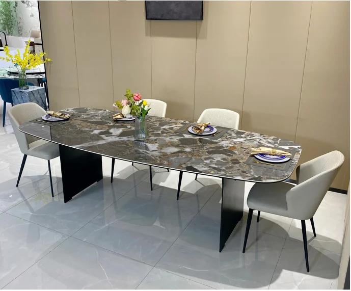 Luxury Modern Dining Table Top Benchtops Quartz Countertop - Buy ...