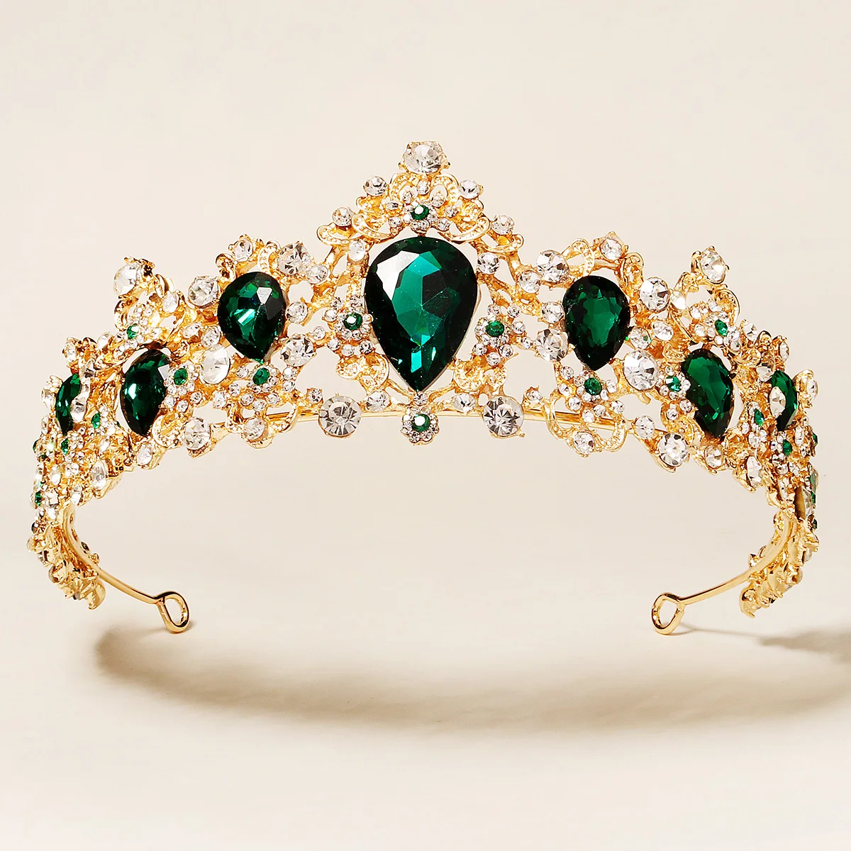 Different Types of Tiaras Names - Vintage Baroque Wedding Headdress