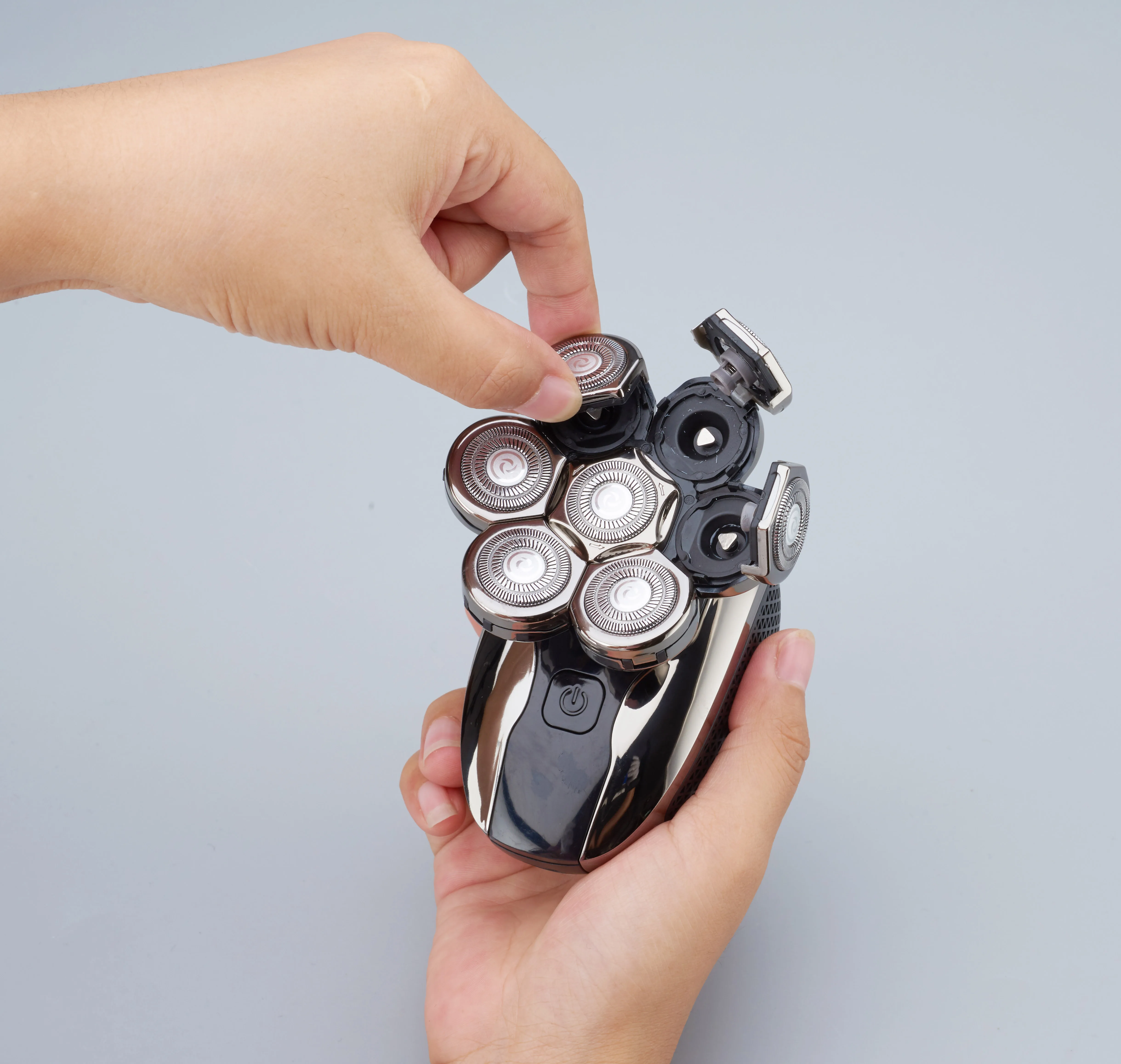 7d Floating Electric Shaver Bald Clipper Multifunctional Floating ...