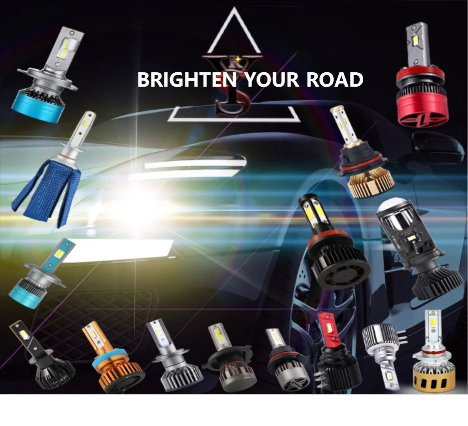 Led Car Bulb Auto Lighting System Led Lamps 36w Fan Cooling H4 Led ...