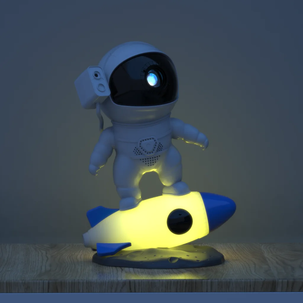 12 Interchangeable Films Discs Astronaut Galaxy Night Light Usb Stars ...