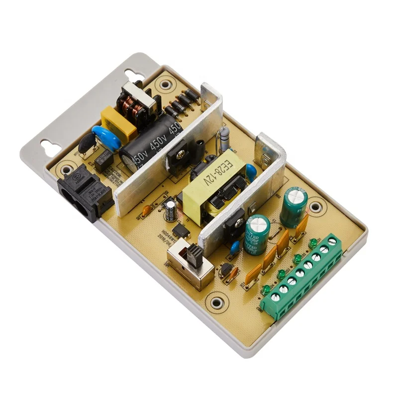 4 Channel 48w Cctv Power Supply 12v/13.5v/15v Ac To Dc Power Supply 12v ...