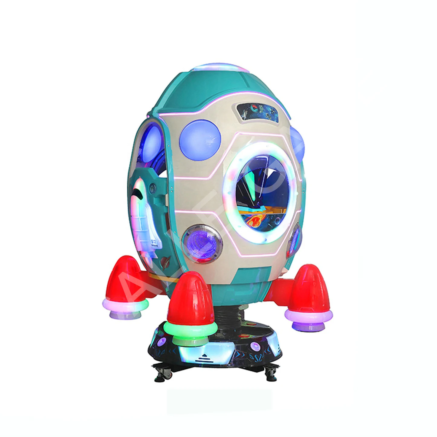 Space Capsule Kiddie Ride MP5 Swing Kids Ride Coin Operated Hot Sales ...