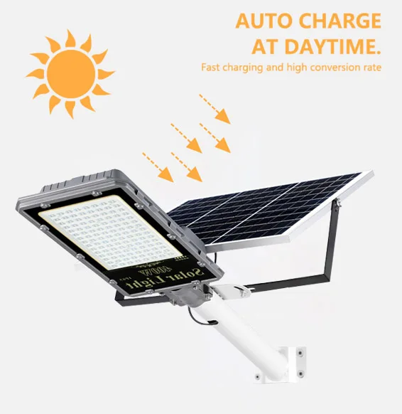 Ip65 Waterproof Road Light Integrated Smart Led Power Solar Panel ...