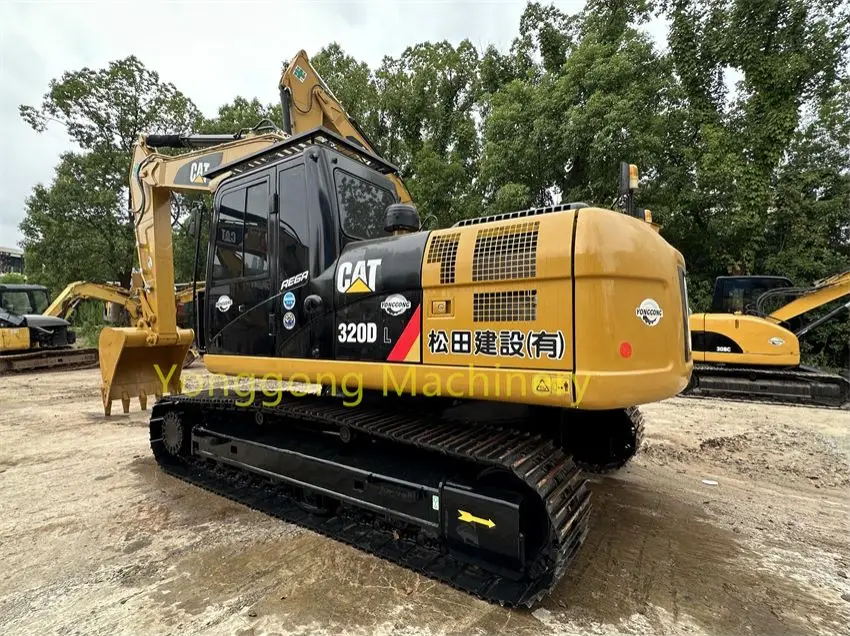 Cat 20 Ton Used Excavator CATERPILLAR CAT 320DL Hydraulic Crawler ...