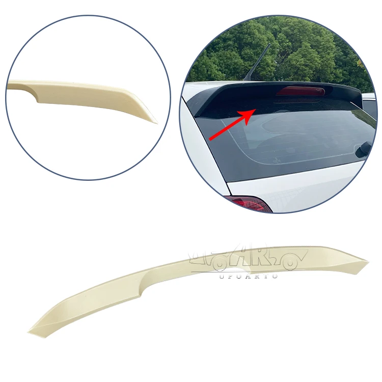 ABS Carbon Fiber GTI Trunk Spoiler for VW Polo 2011-2018